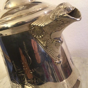 Antique E.G WEBSTER & BRO New York 1864-1865 Victorian Silverplate ...