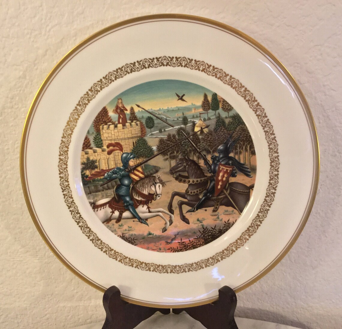 Vintage ROYAL WORCESTER Fine Bone China the King Arthur - Etsy