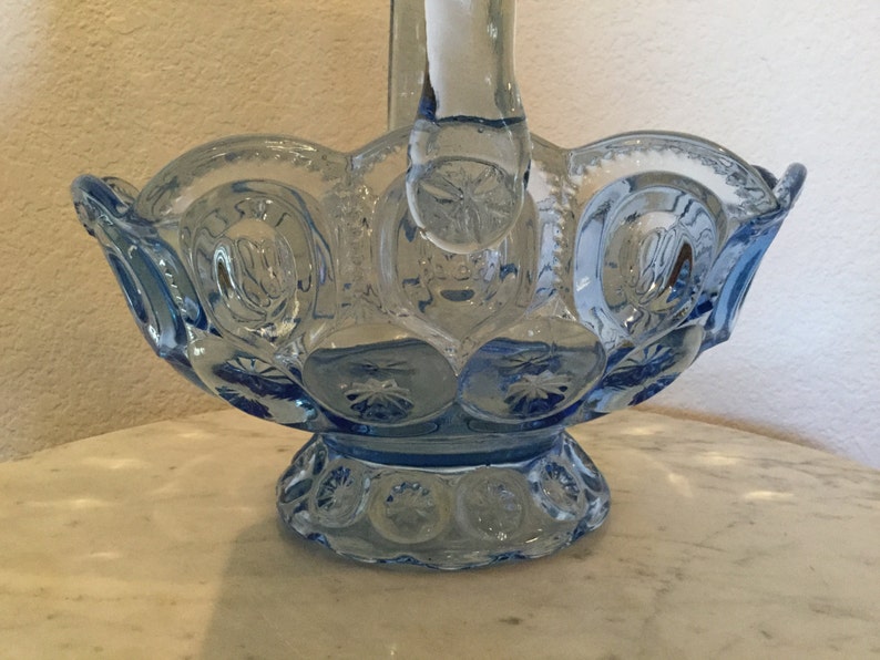 Vintage Stunning SMITH GLASS moon & Stars | Etsy