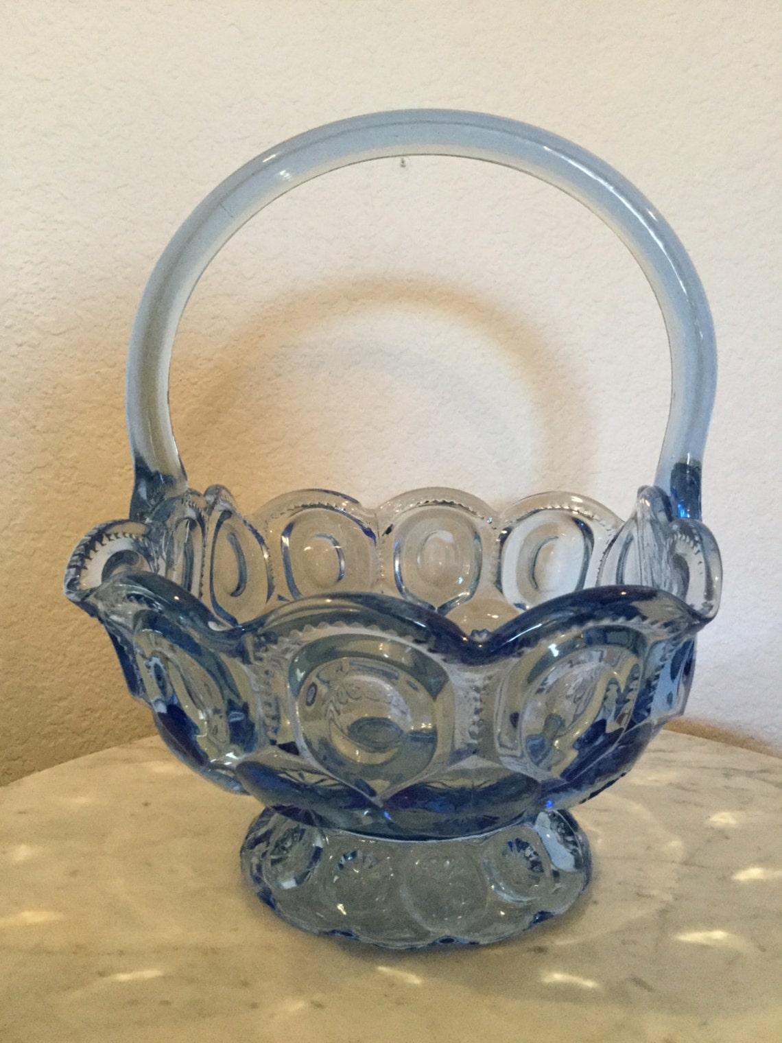 Vintage Stunning SMITH GLASS moon & Stars - Etsy