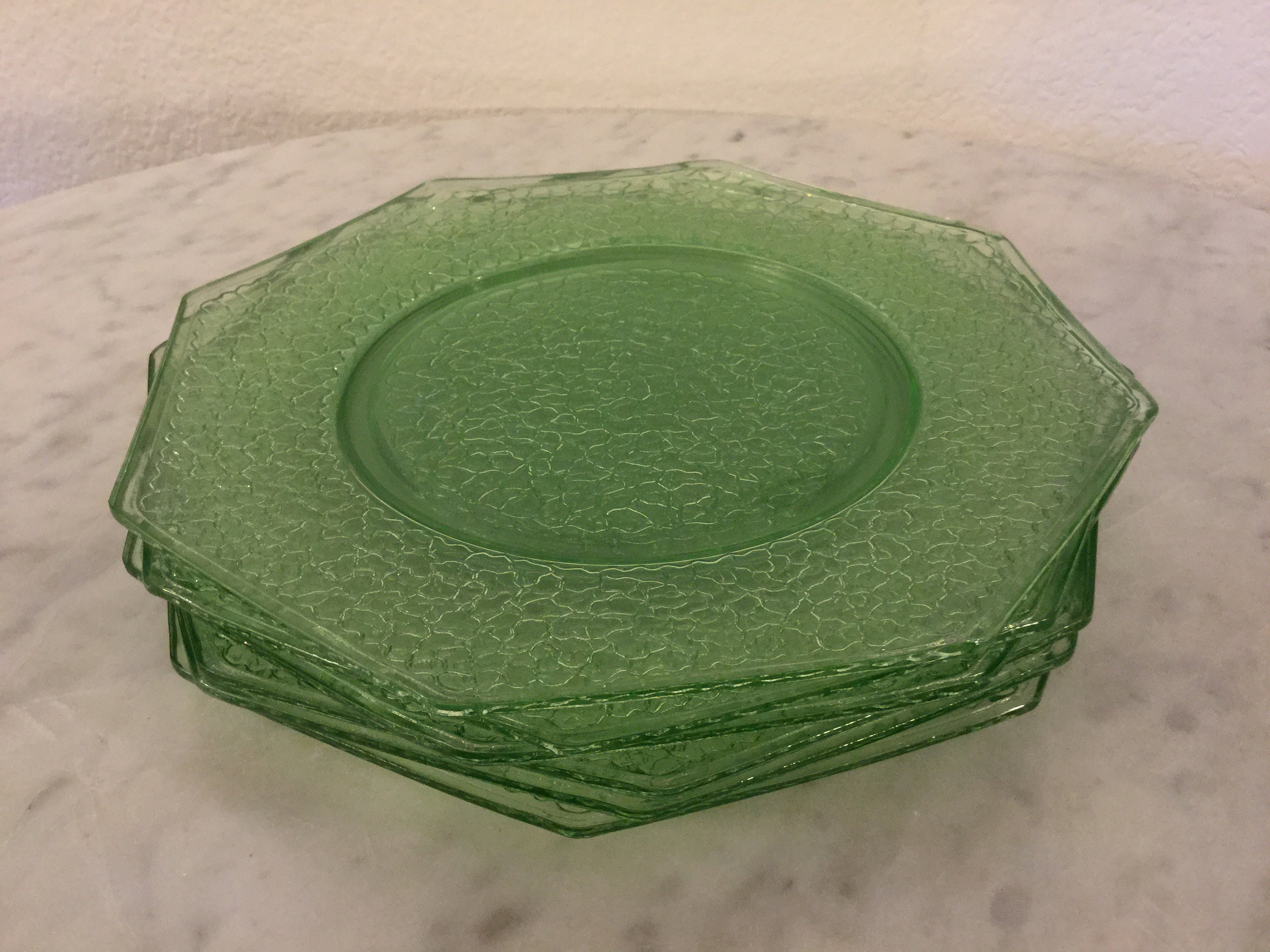 Vintage Stunning L. E. Smith crackle Pattern Set - Etsy