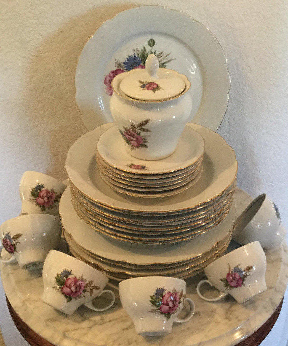 Vintage Kahla German Democratic Republic Pattern KHL77 28 Pieces ...