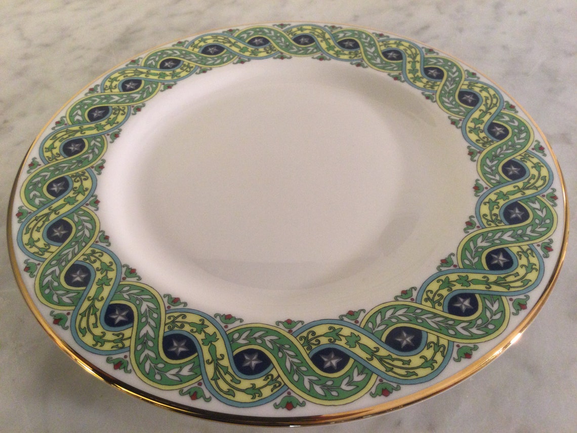 Vintage Beautiful TIFFANY & CO Plate Commemorating the 105th Congress ...