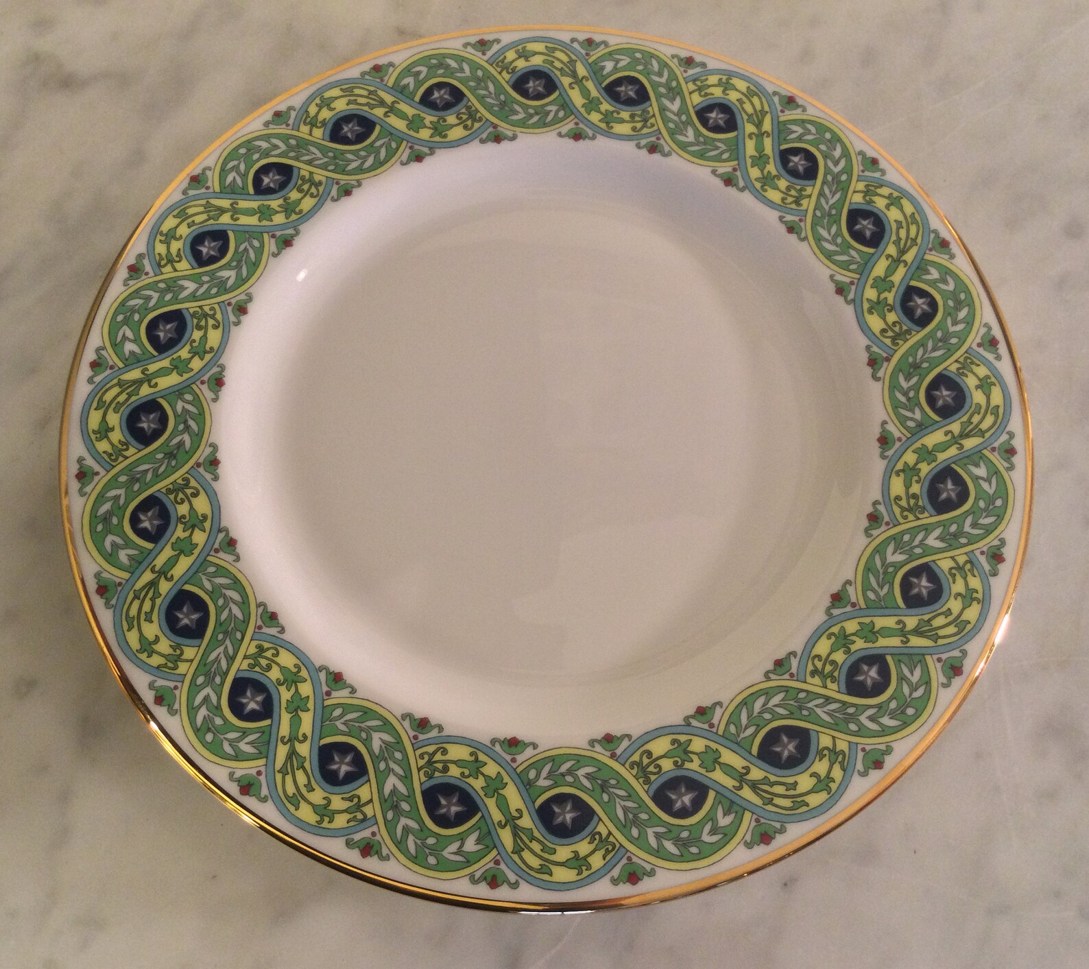 Vintage Beautiful TIFFANY & CO Plate Commemorating the 105th Congress ...