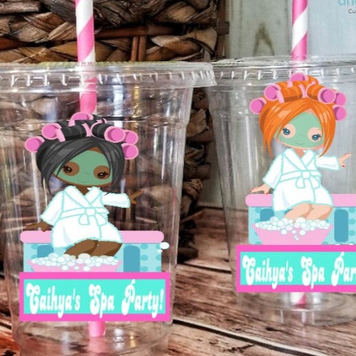 Spa Party Snack /favor Cups - Etsy