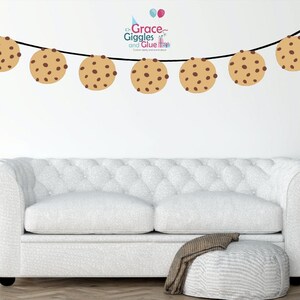 Cookie Themed Banner, Smart Cookie Garland, Milk and Cookie Party - Etsy