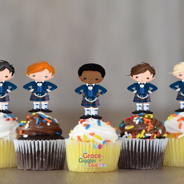 Scottish Cake Topper - Etsy