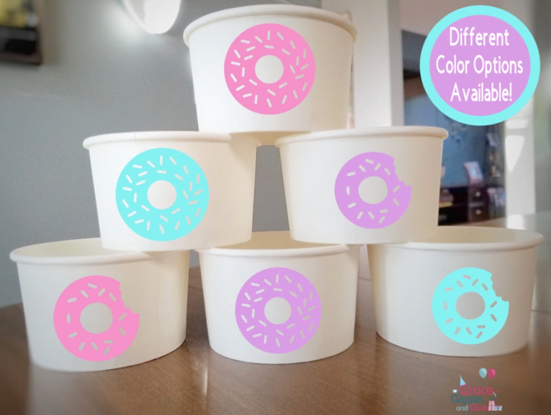 Donut Party Snack Cups - Etsy