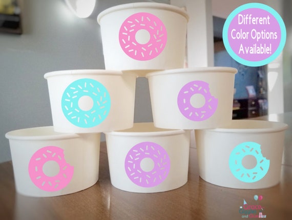 Donut Party Snack Cups - Etsy