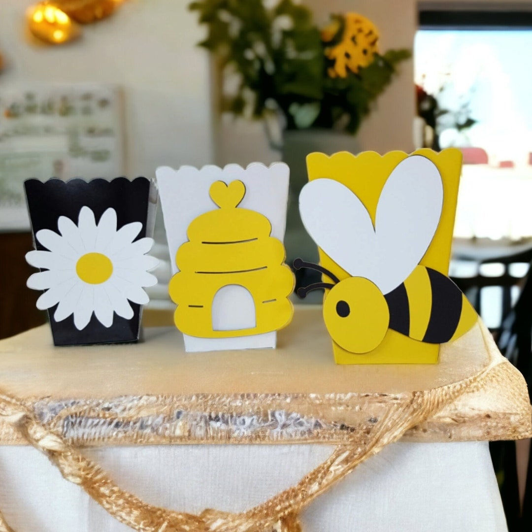 Bee Themed Snack/favor Boxes - Etsy
