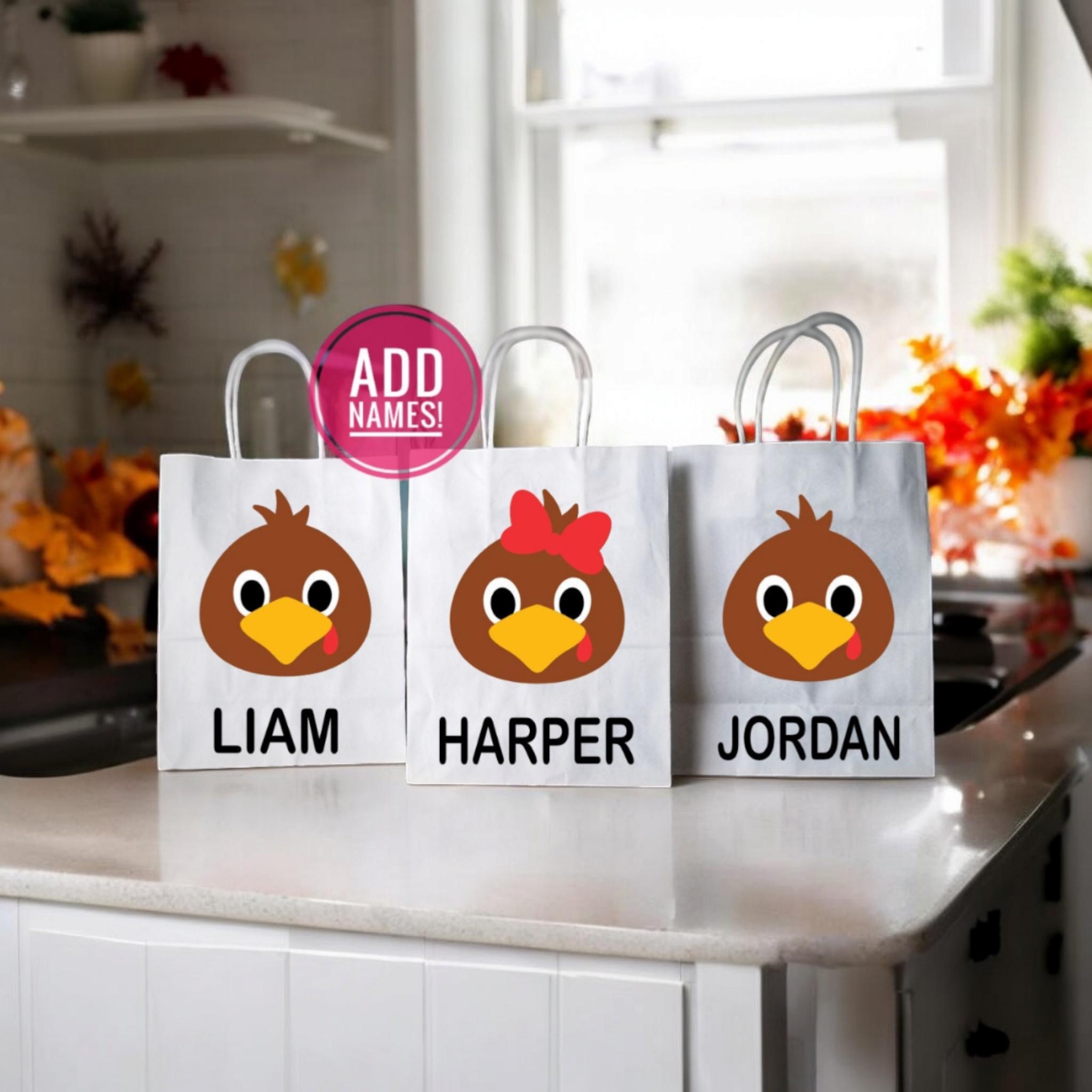 Thanksgiving/little Turkey Party Snack Cups - Etsy