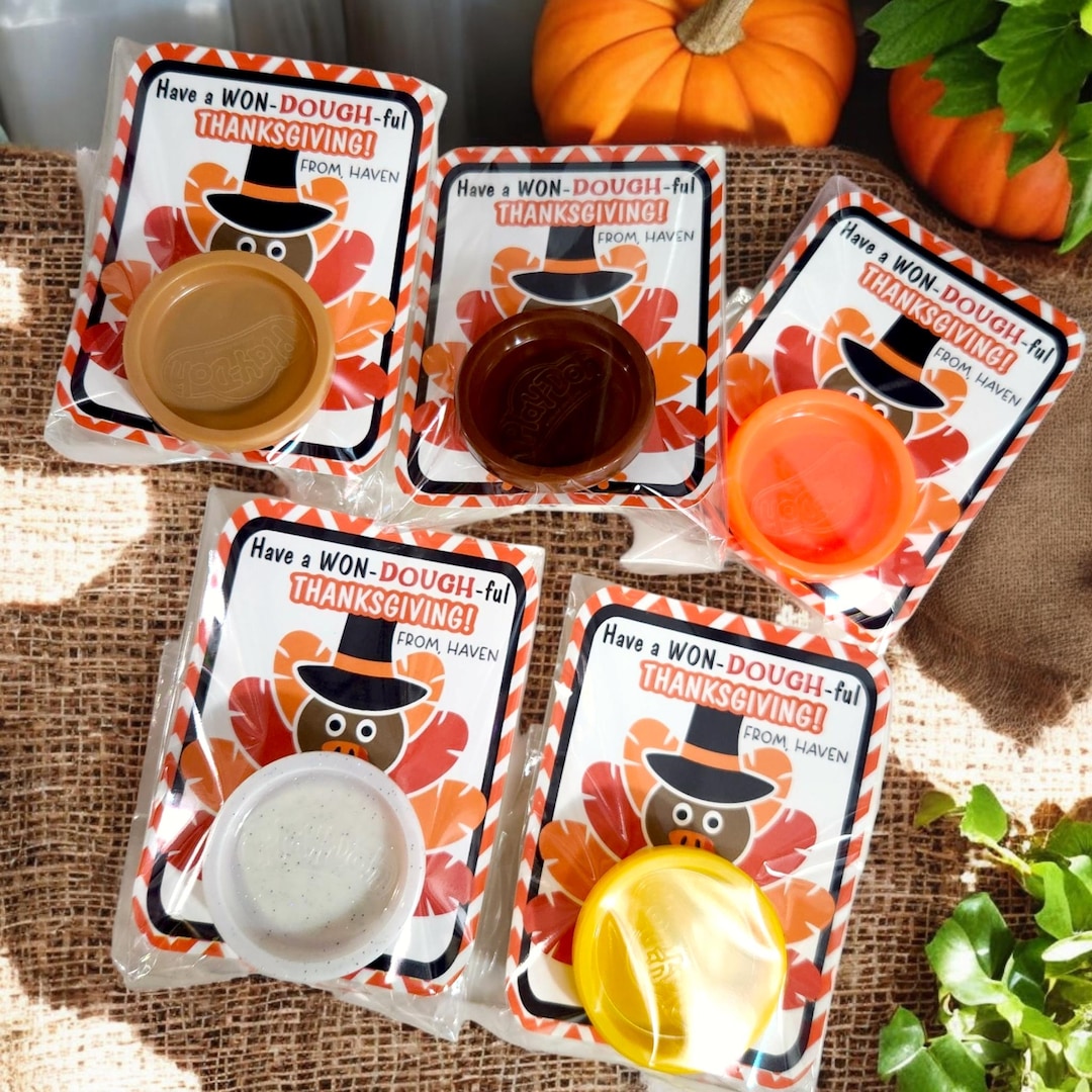 Thanksgiving Party Favors, Thanksgiving Classroom Favors, Turkey Party ...