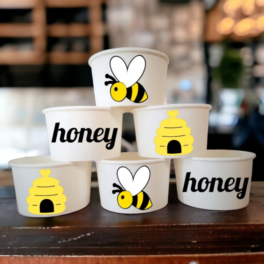 Bee Themed Snack Cups, Bee Party Favors - Etsy