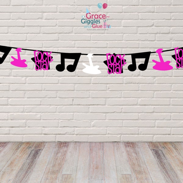 Rockstar Banner - Etsy
