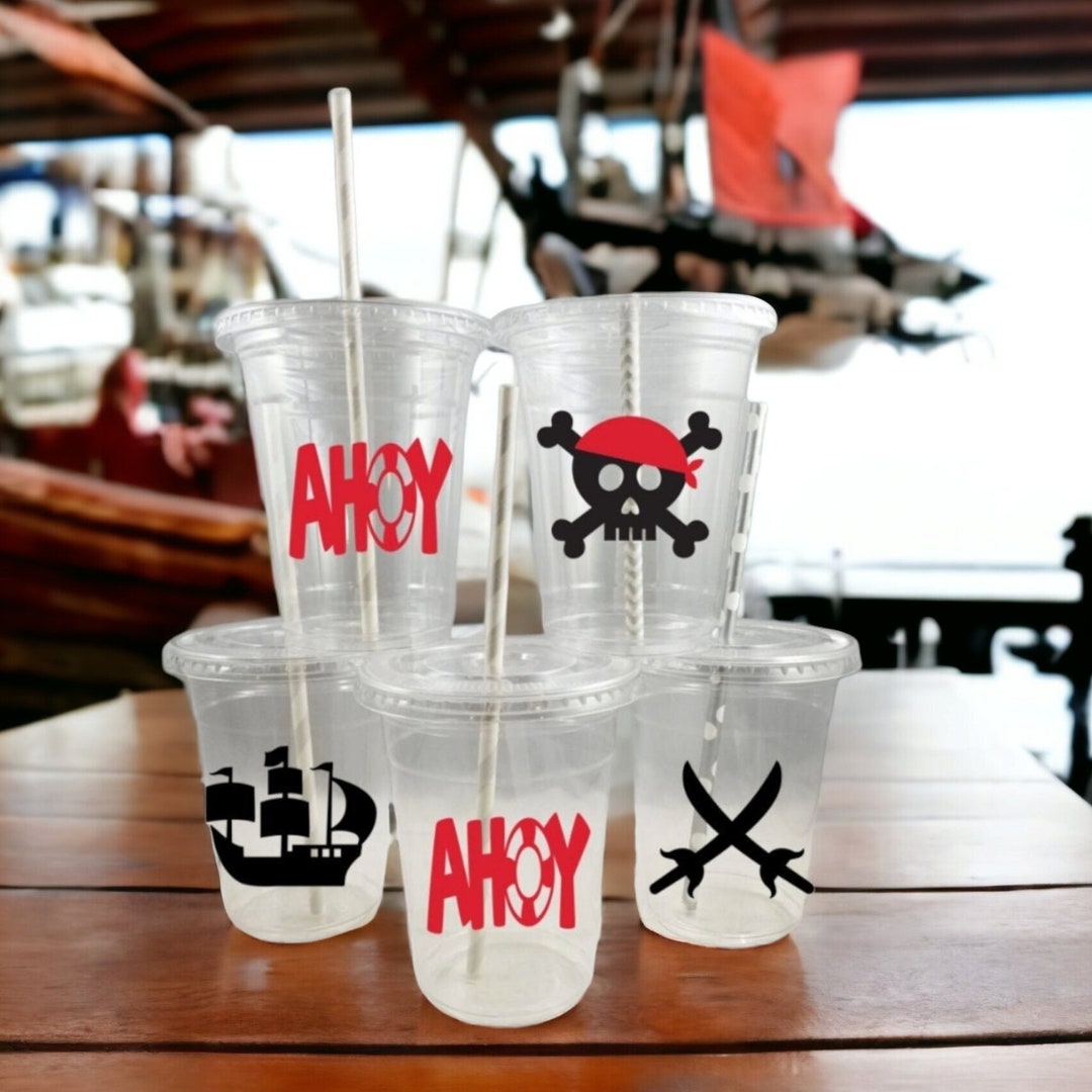 Pirate Themed Party Cups - Etsy