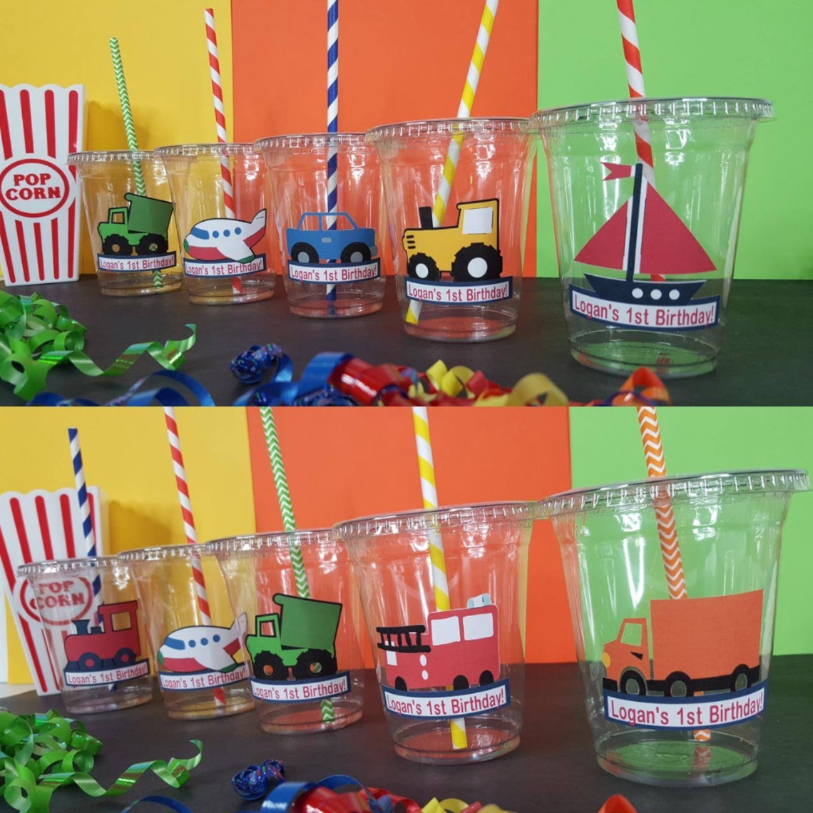 Transportation Themed Party Snack/favor Boxes - Etsy