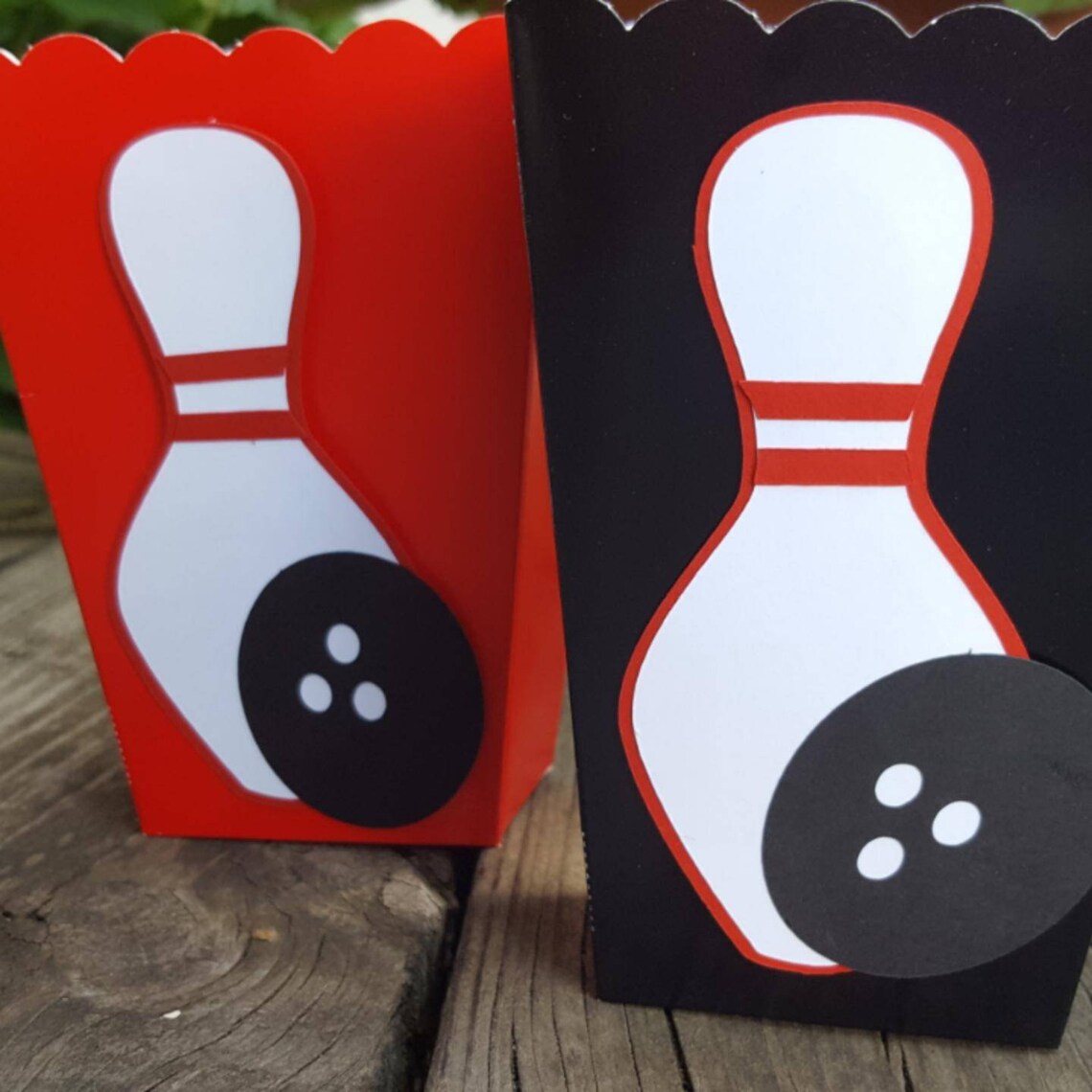 Bowling Themed Snack/favor Boxes - Etsy