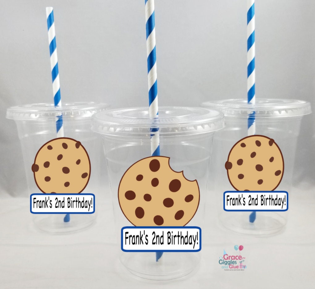 Cookie Party Cups, One Smart Cookie Party Cups, Sweet One Party Cups - Etsy