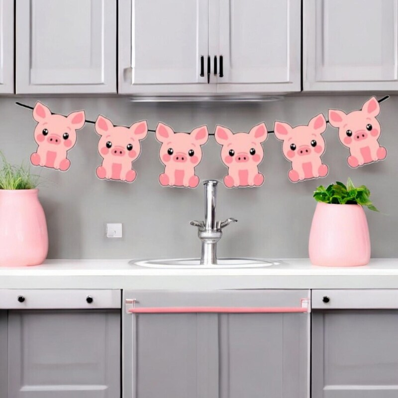 Pig Party Props - Etsy