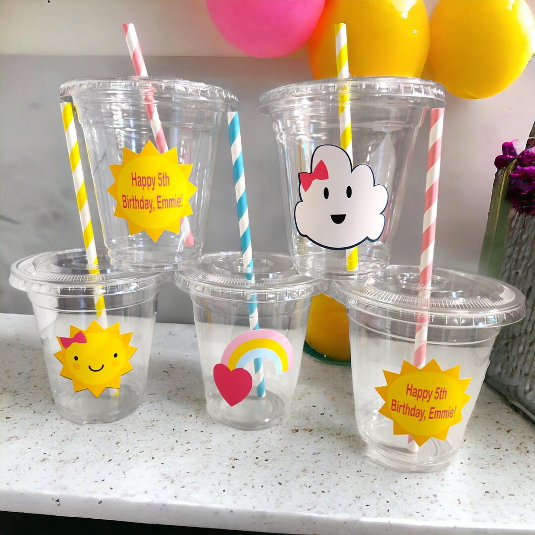 You Are My Sunshine Party Cups, Personalized Sunshine Party Cups, Sun ...