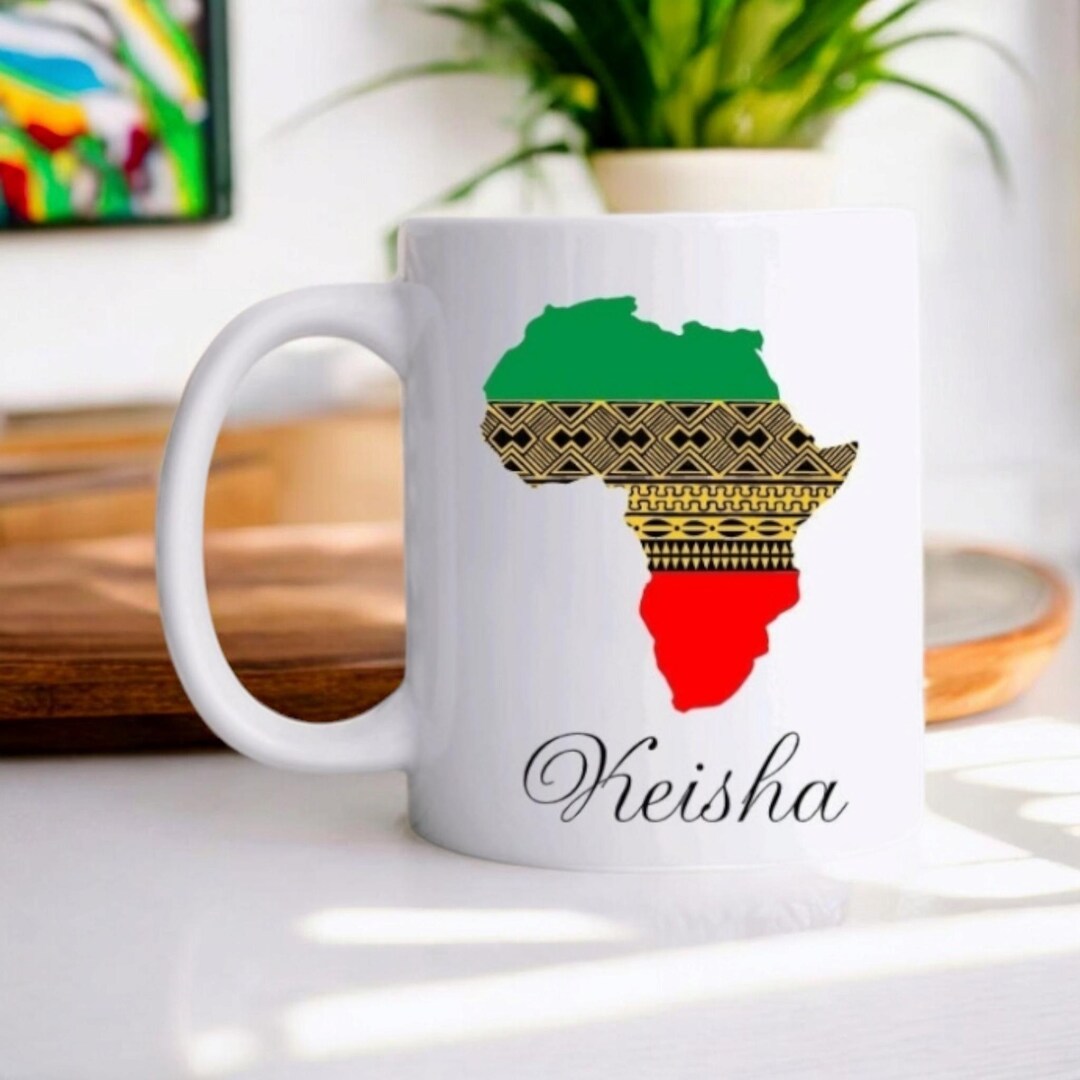 Personalized Black History Mugs, African Culture Mugs - Etsy