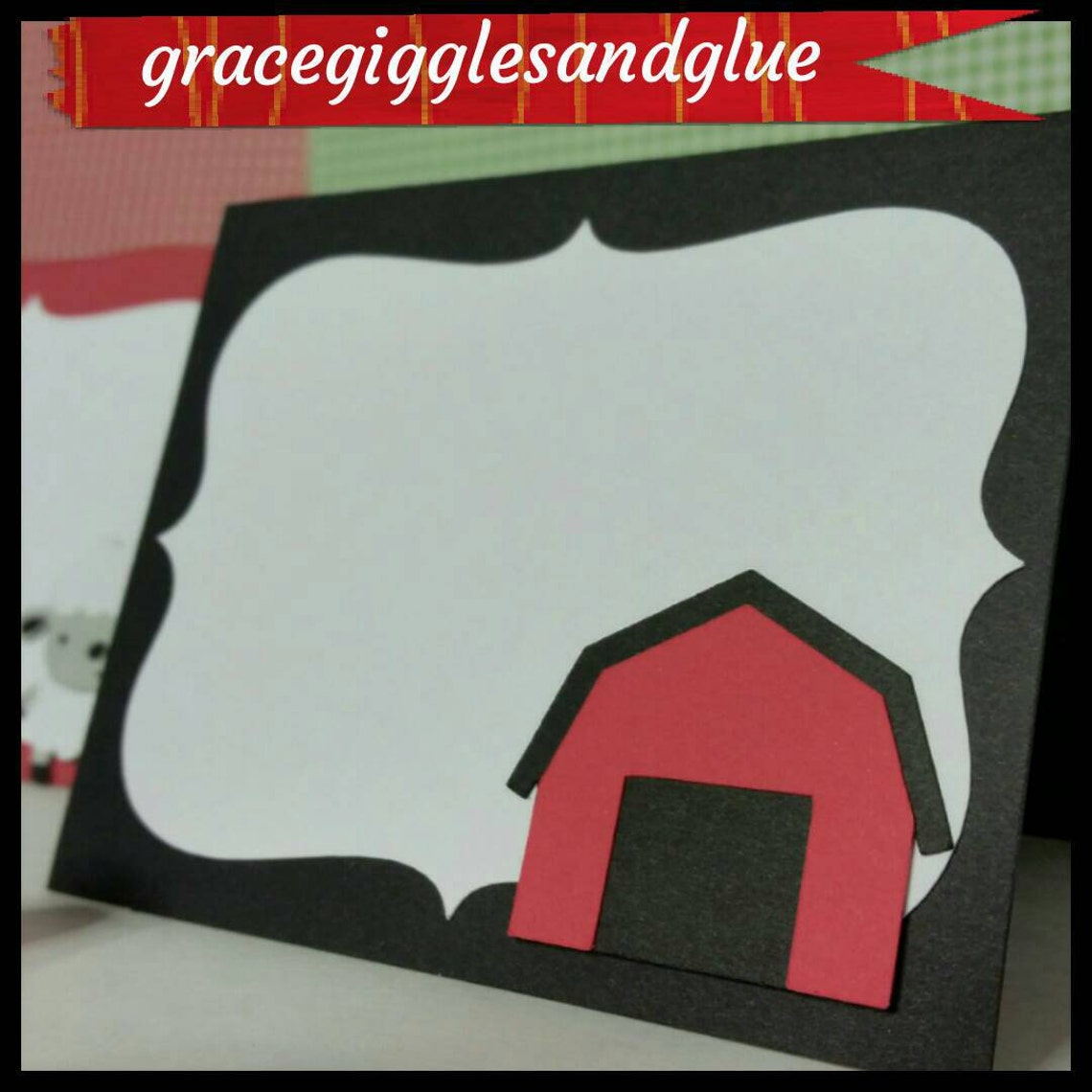 Farm Animal Themed Place Cards/ Buffet Cards Barn Party Place - Etsy