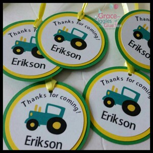 Tractor Themed Snack/favor Boxes - Etsy