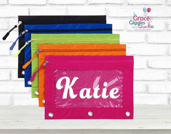 Personalized Name Pencil Pouch Personalized Pencil Case - Etsy