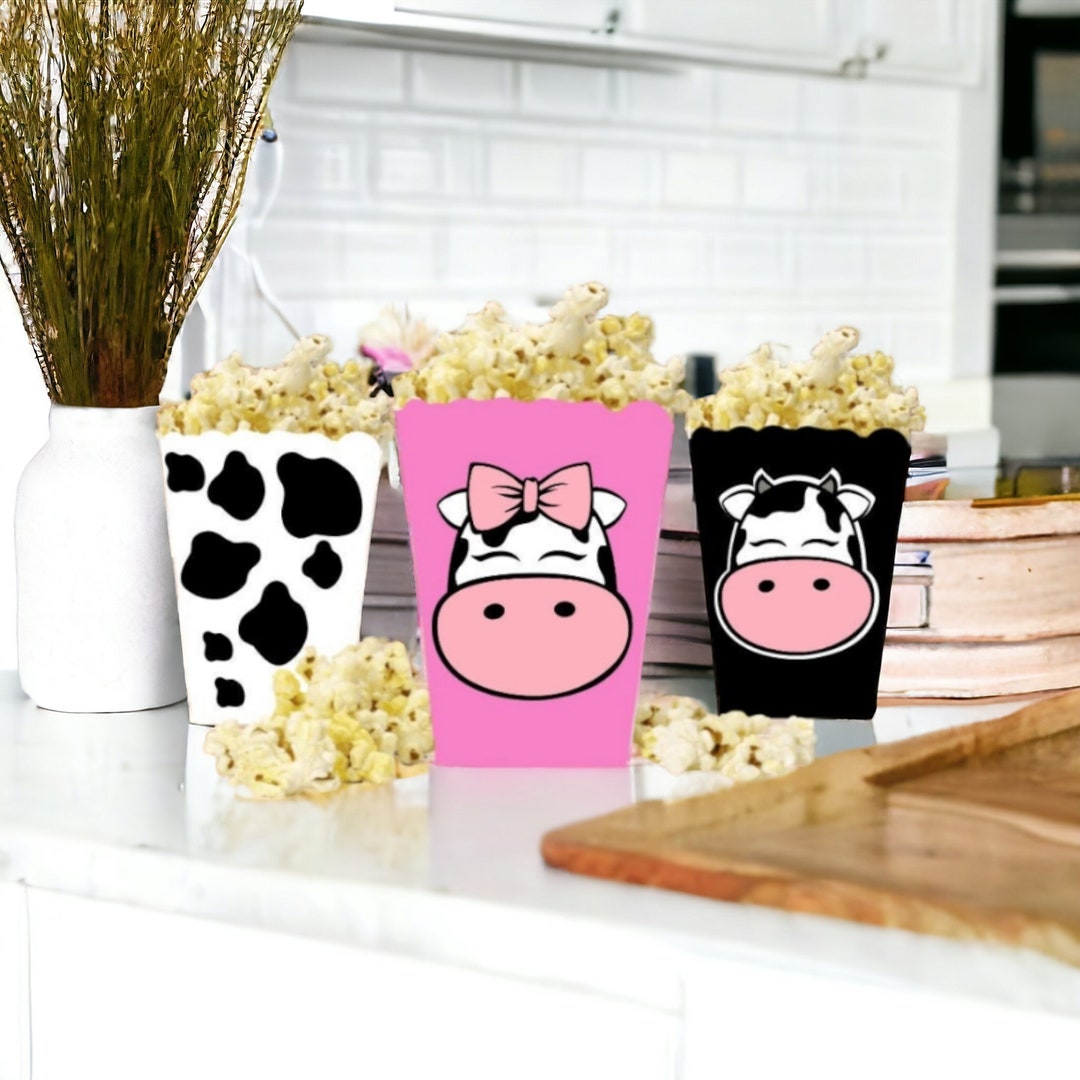 Cow Themed Snack/favor Boxes - Etsy