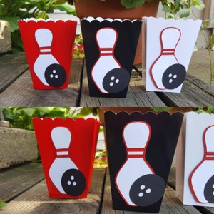 Bowling Themed Snack/favor Boxes - Etsy