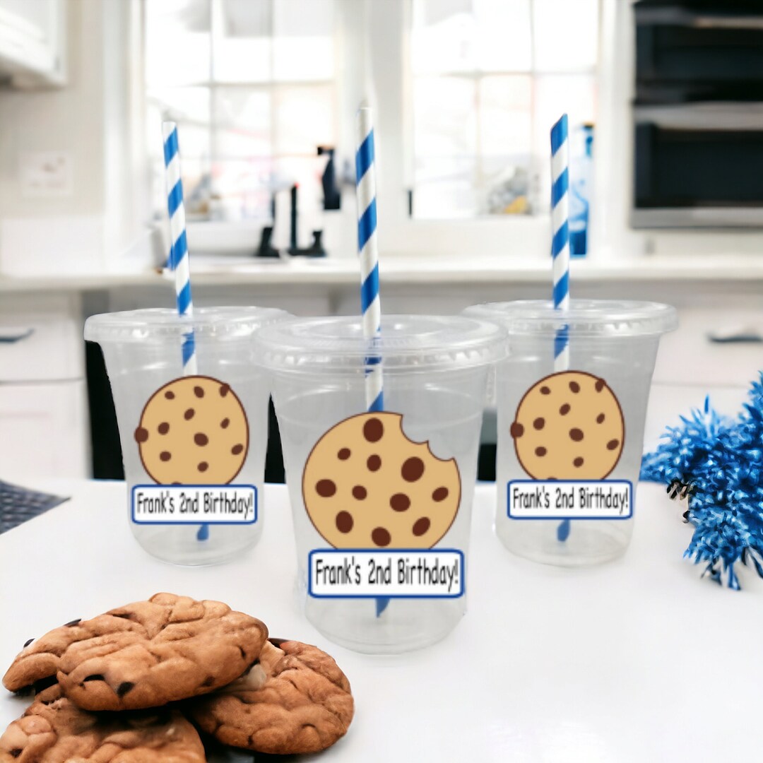 Cookie Party Cups, One Smart Cookie Party Cups, Sweet One Party Cups - Etsy