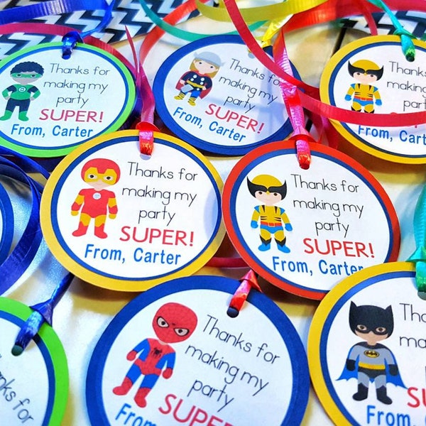 Superhero Goody Bags - Etsy
