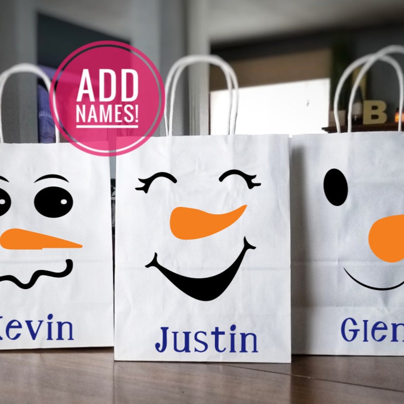 Snowman Gift Bags - 60+ Gift Ideas for 2025