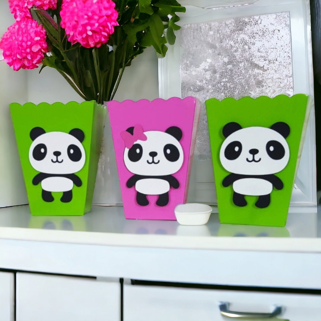 Panda Themed Snack/favor Boxes - Etsy