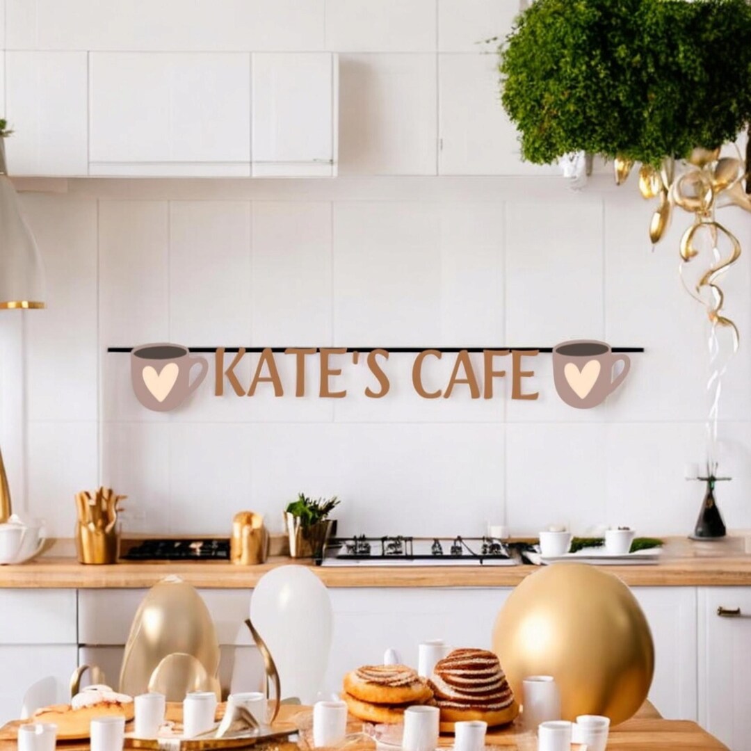 Custom Cafe Banner, Coffee Shop Party Banner - Etsy
