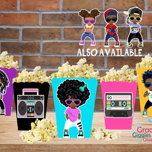 Hip Hop Themed Snack/favor Boxes - Etsy