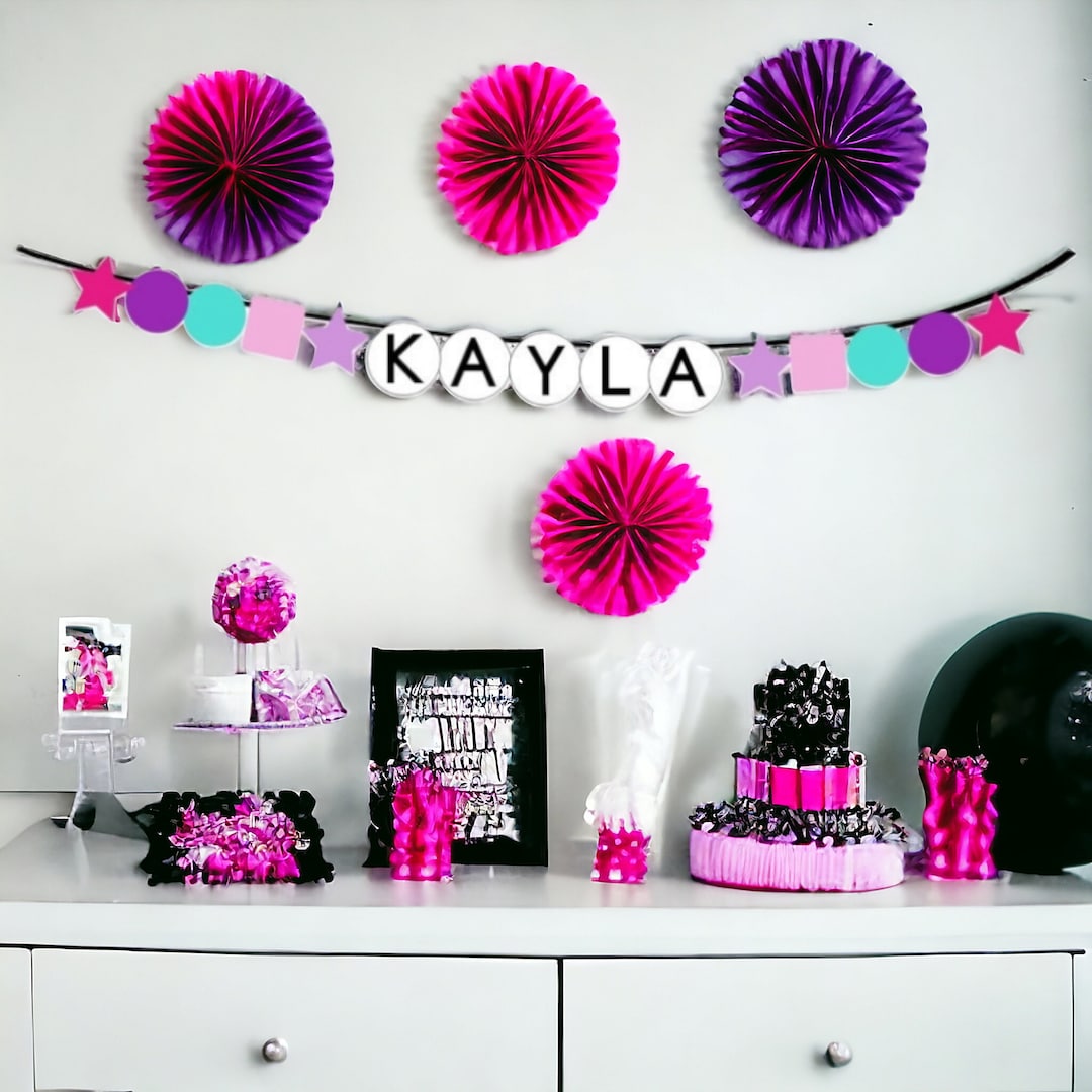 Custom Friendship Bracelet Party Banner, Taylor Friend Ship Themed ...