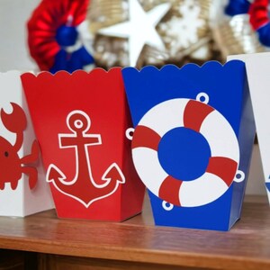 Nautical/sailor Favor Boxes - Etsy