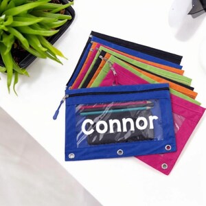 Personalized Name Pencil Pouch, Personalized Pencil Case - Etsy