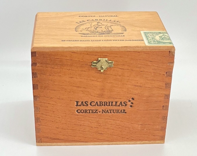 Las Cabrillas Cigar Box - Cortez Natural - República De Honduras ...