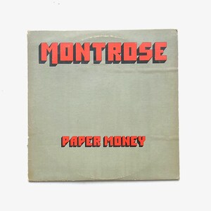 Montrose - Paper Money - 33 1/3 Vinyl LP Album - Warner Brothers ...