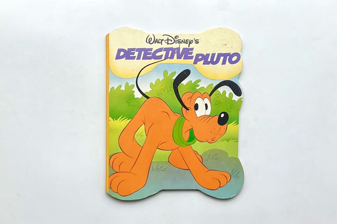 Walt Disney’s Detective Pluto Board Book - Large Format - Gallery Books ...
