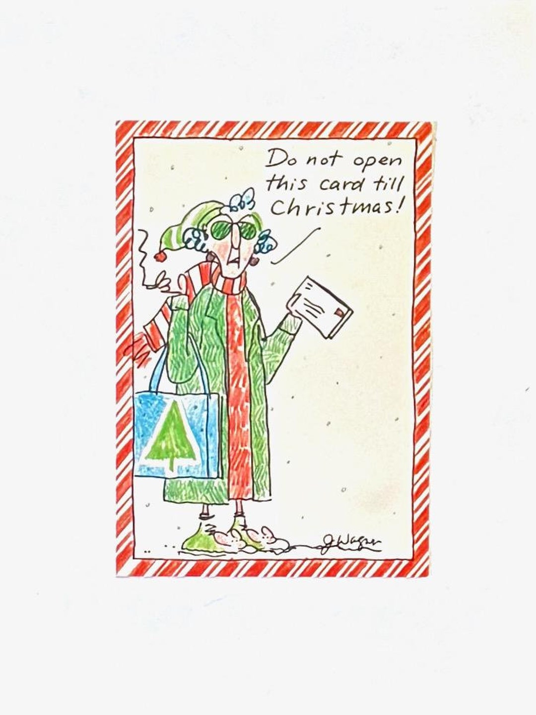 Single Card - Maxine Christmas Card - Humorous Holiday Message ...