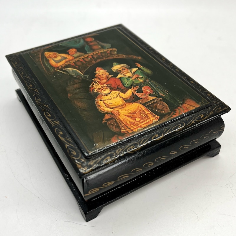 Russian Lacquer Box - Etsy