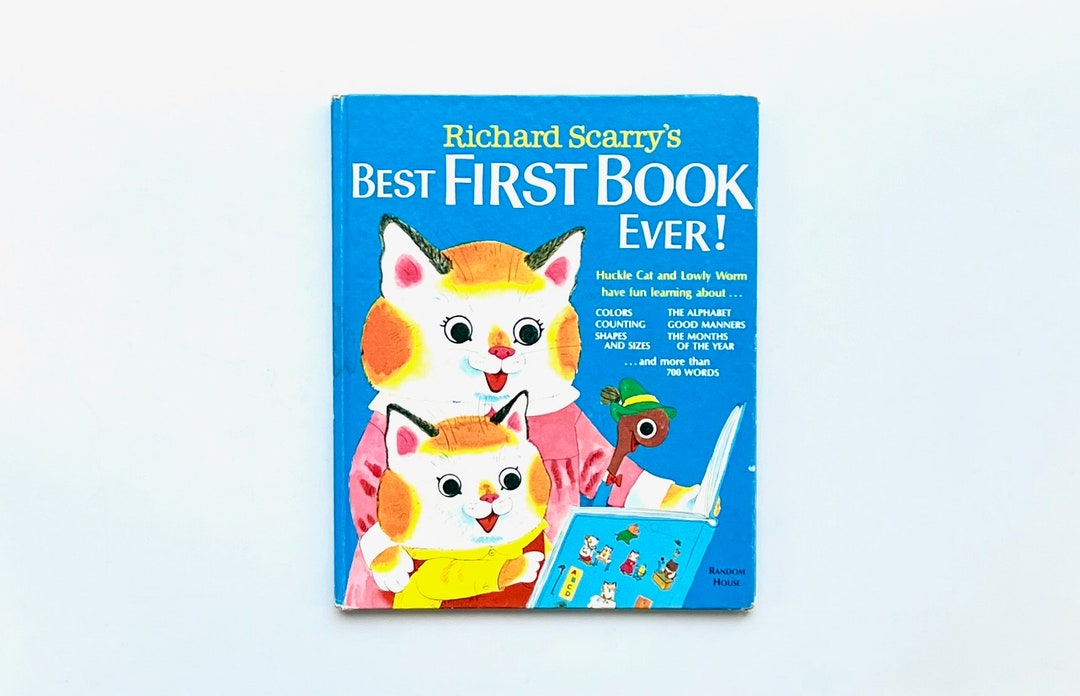 Richard Scarry's Best FIRST BOOK Ever Learn Colors, Alphabet, Counting ...