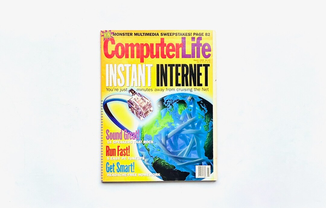 Computer Life Magazine - March 1995 - Instant Internet Issue - Tech ...