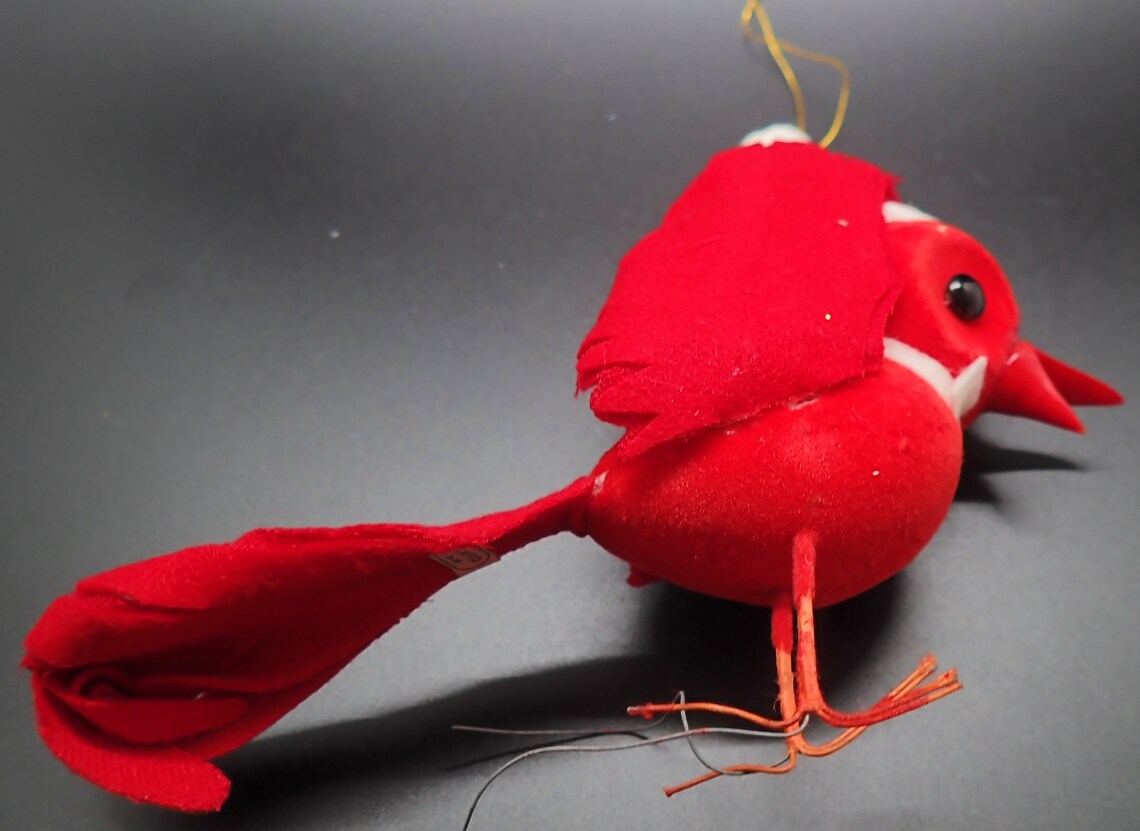 Red Bird Christmas Ornament Holiday Decor Christmas Tree - Etsy