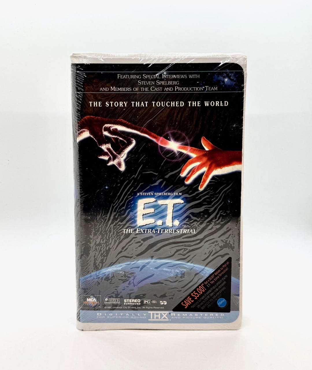 E T (the Extra-terrestrial) VHS - Reseller Sealed Packaging – 1996 THX ...