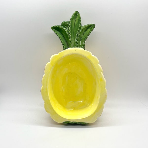 Pineapple Ceramic Bowl - Etsy