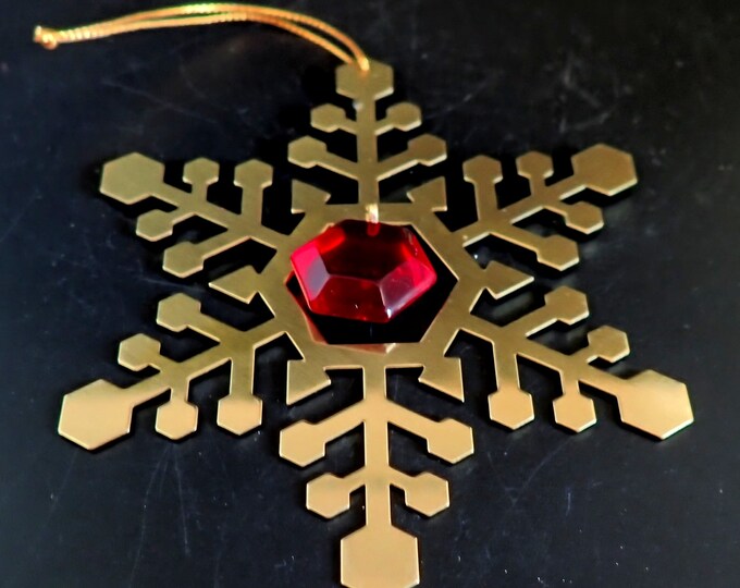 Snow Gems Birthstone Ornament - Vintage Avon Gift Collection - Polished ...